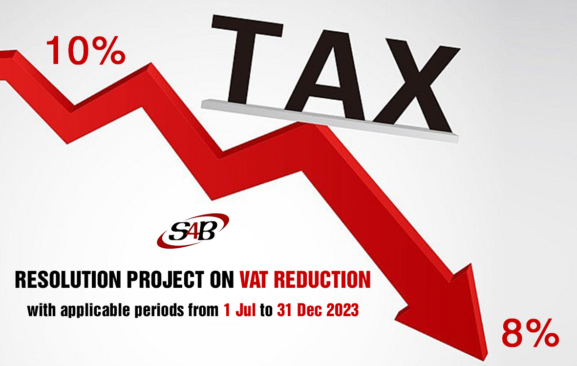 RESOLUTION PROJECT ON VAT REDUCTION
